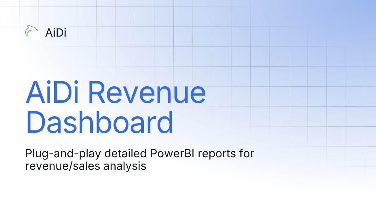 AiDi Revenue Dashboard | AiDi